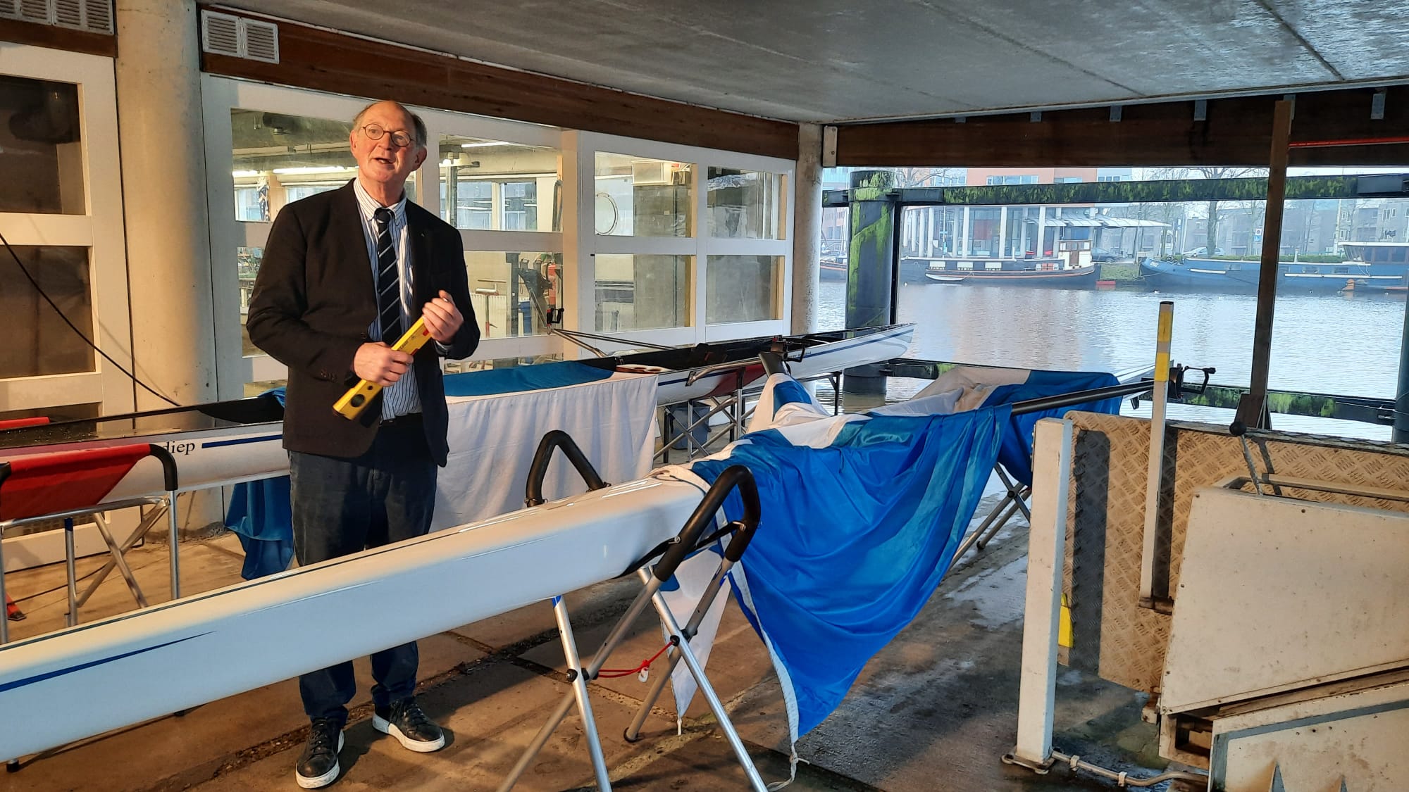 Doop nieuwe boten: een C1 en een lichte skiff - Kon. Gron ...